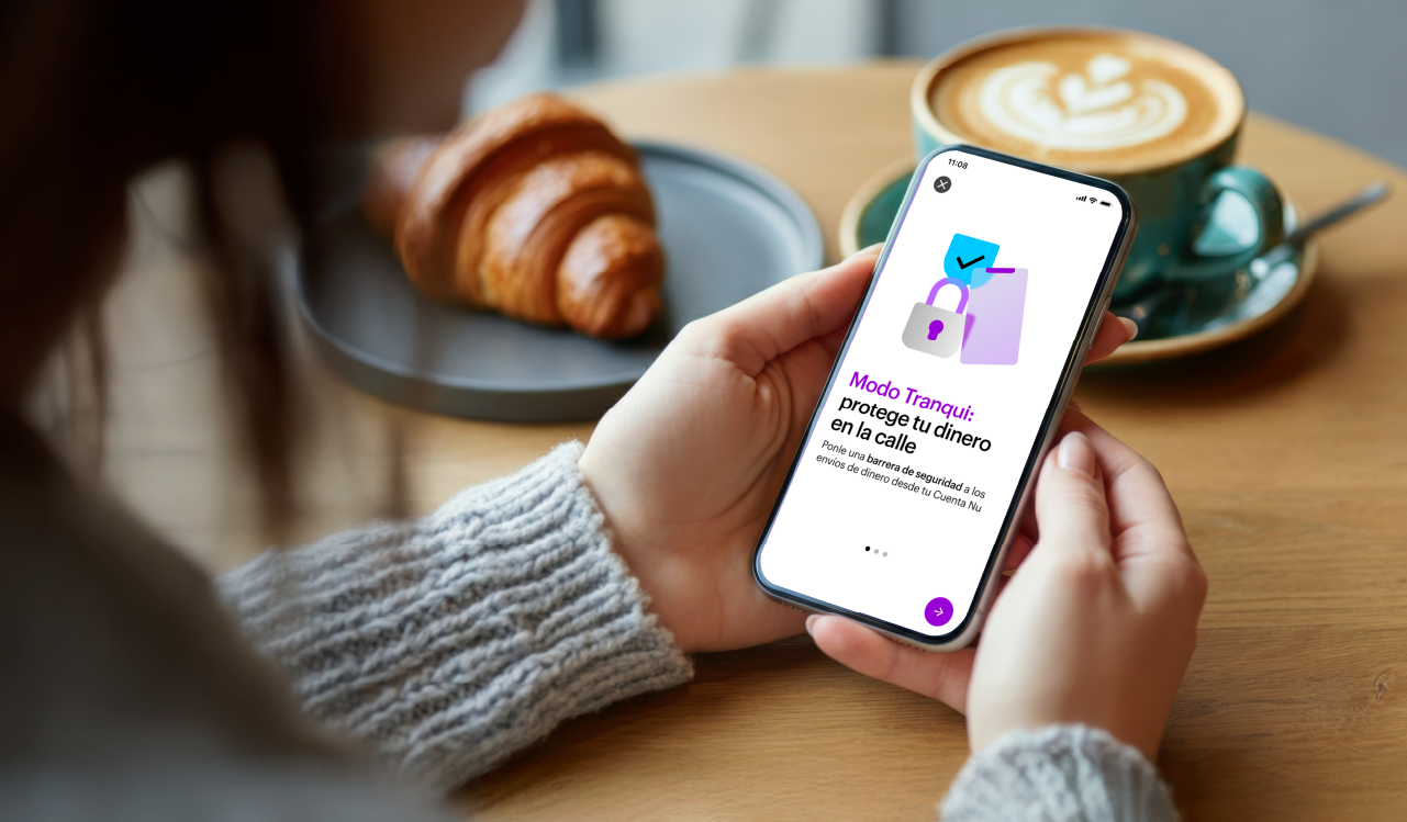 Modo Tranqui: protege tu dinero en la app Nu | Blog Nu
